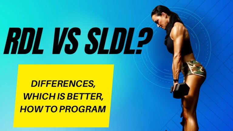 RDL vs SLDL - Comparing the Two Exercises | Tweak Your Technique with ...